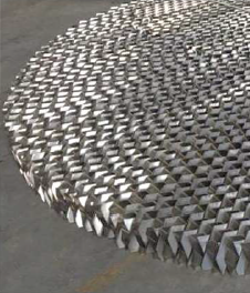 Metal Structured Packing | Peltech Demister